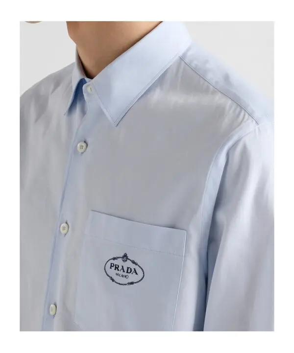 Prada Long-sleeved Button-up Shirt