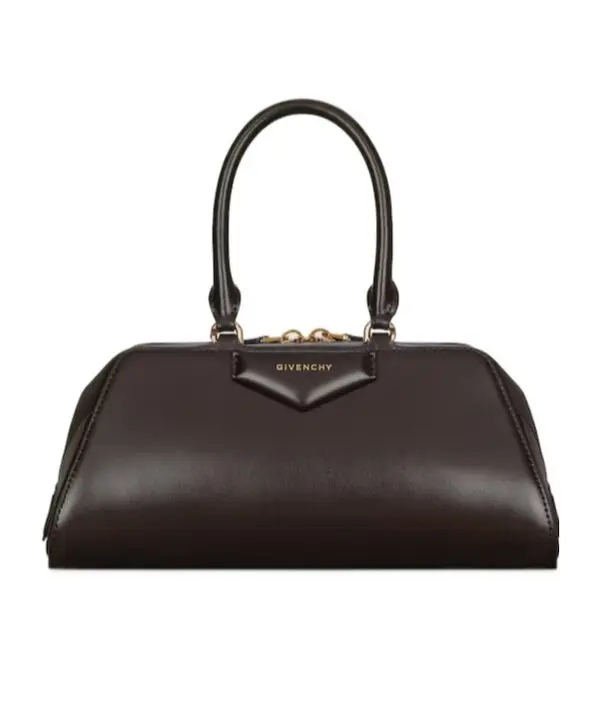 Givenchy Antigona Cube East-west Small Top Handle Bag - Chocolate