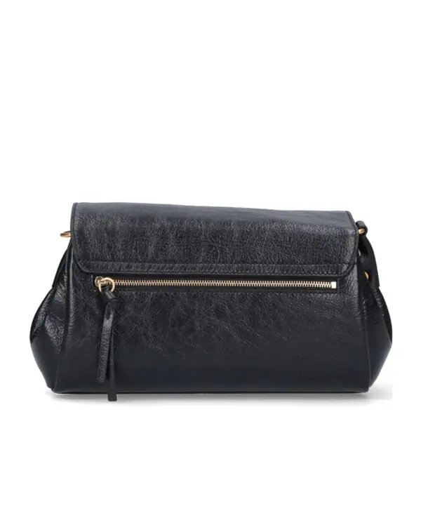 Dries Van Noten Flap Shoulder Bag - Black