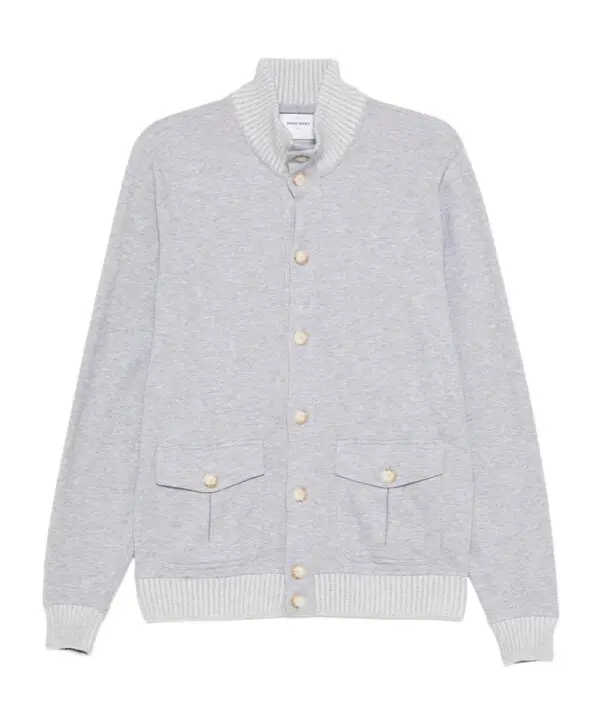 GRAN SASSO Long-sleeved Knitwear With Button-down Closure