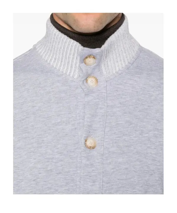 GRAN SASSO Long-sleeved Knitwear With Button-down Closure