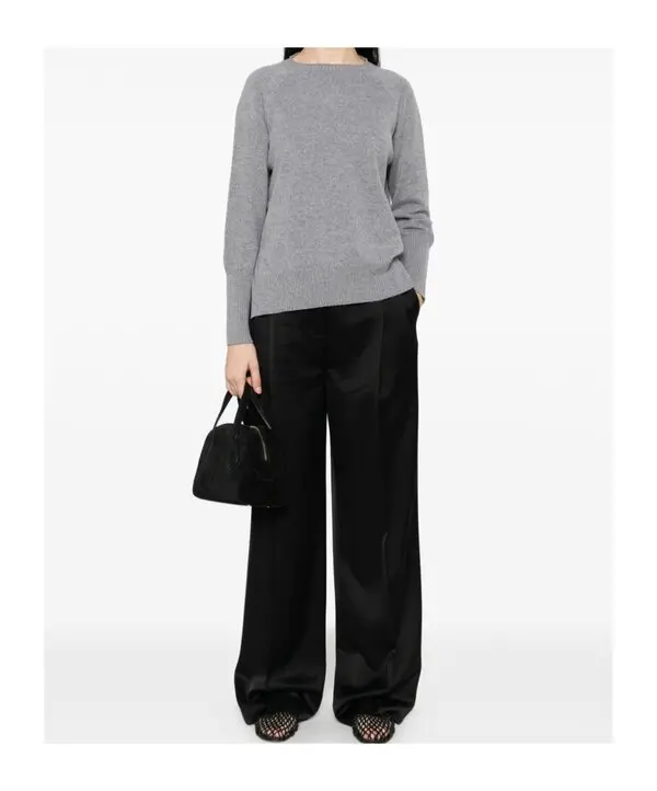 BASERANGE Crew Neck Sweater - Gray