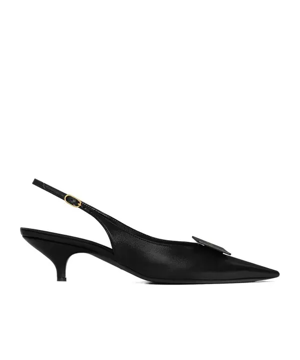 Celine Signature Slingback In Lambskin