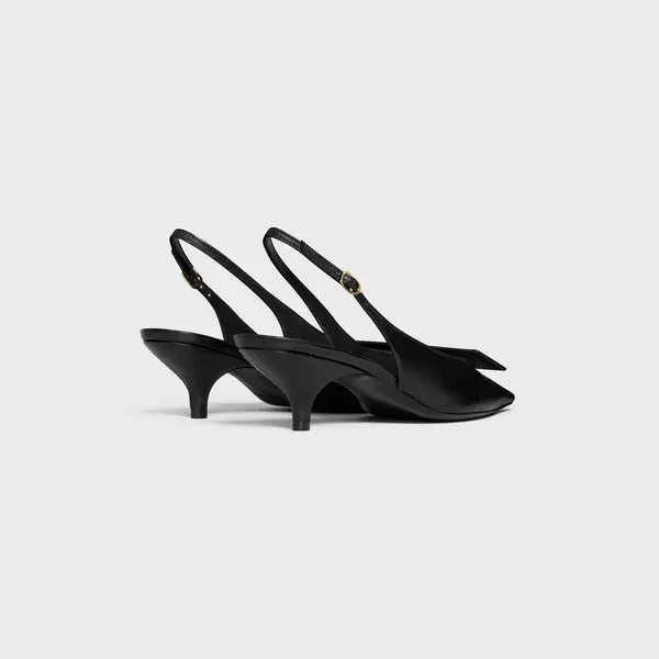 Celine Signature Slingback In Lambskin