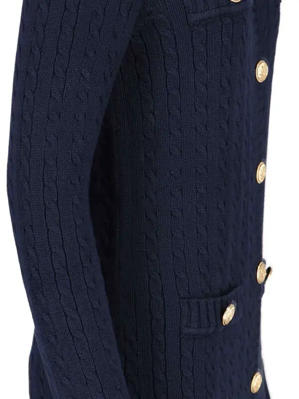 Chloé Buttoned Long Knit Cardigan