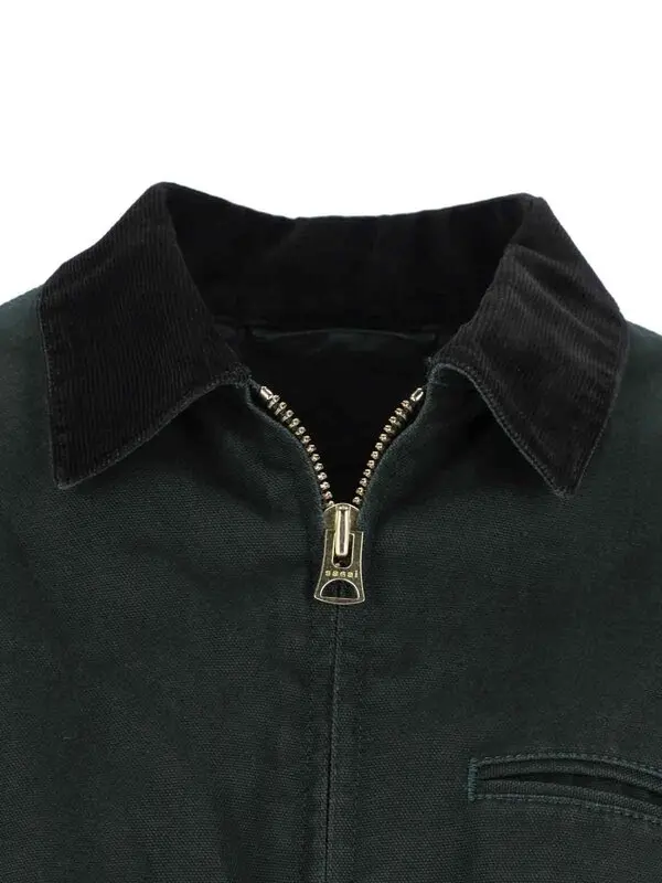 Sacai X Carhartt Wip Logo Patch Zip-up Jacket