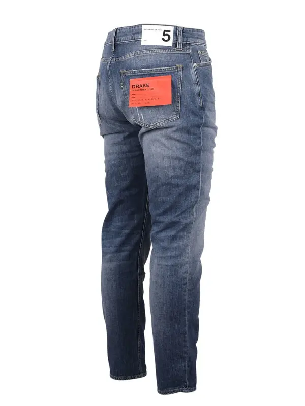 DEPARTMENT 5 Drake Straight Leg Jeans - Blue