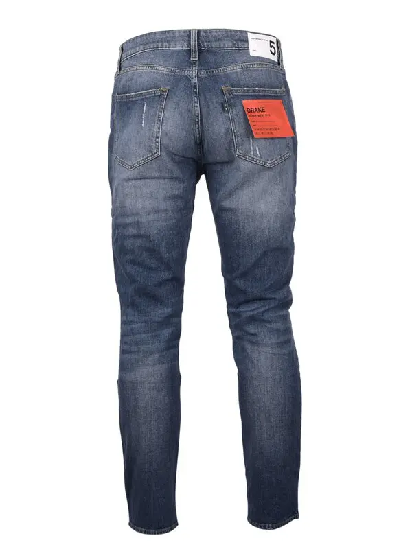 DEPARTMENT 5 Drake Straight Leg Jeans - Blue