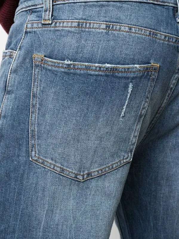 DEPARTMENT 5 Drake Straight Leg Jeans - Blue