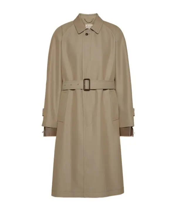 MAISON MARGIELA Single Breasted Trench Coat