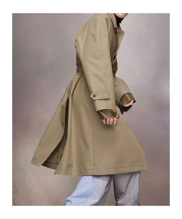 MAISON MARGIELA Single Breasted Trench Coat