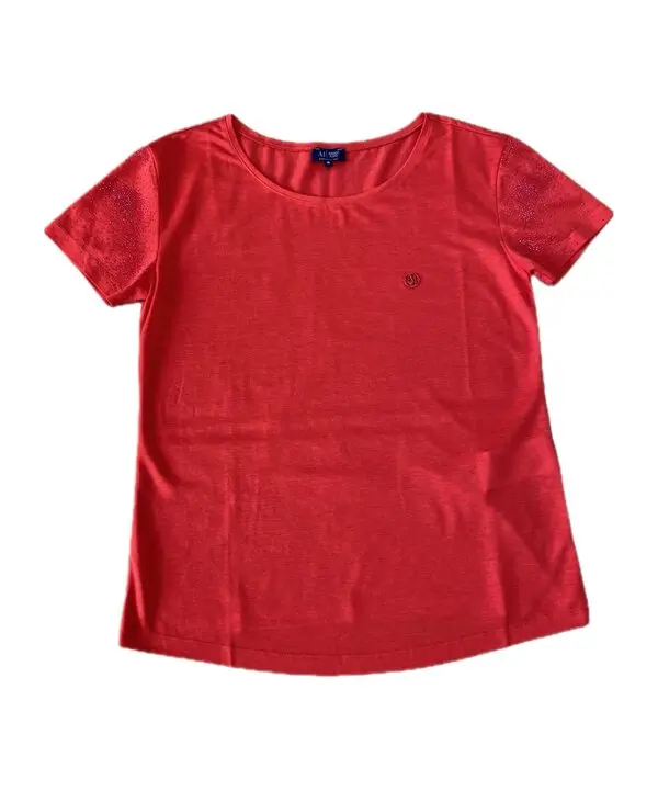 Emporio Armani Embellished Short Sleeve T-shirt