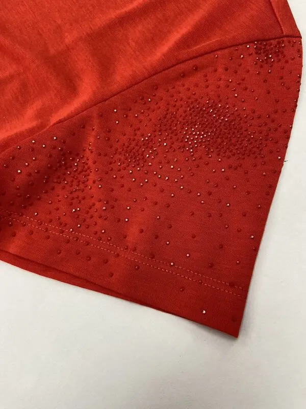 Emporio Armani Embellished Short Sleeve T-shirt