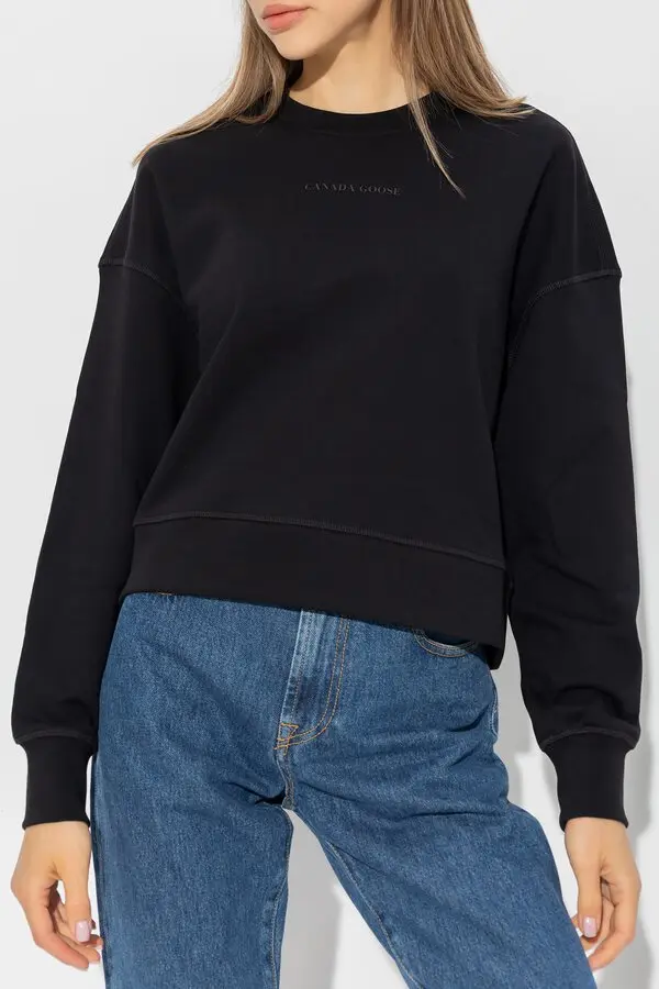 Canada Goose Crewneck Sweatshirt - Black