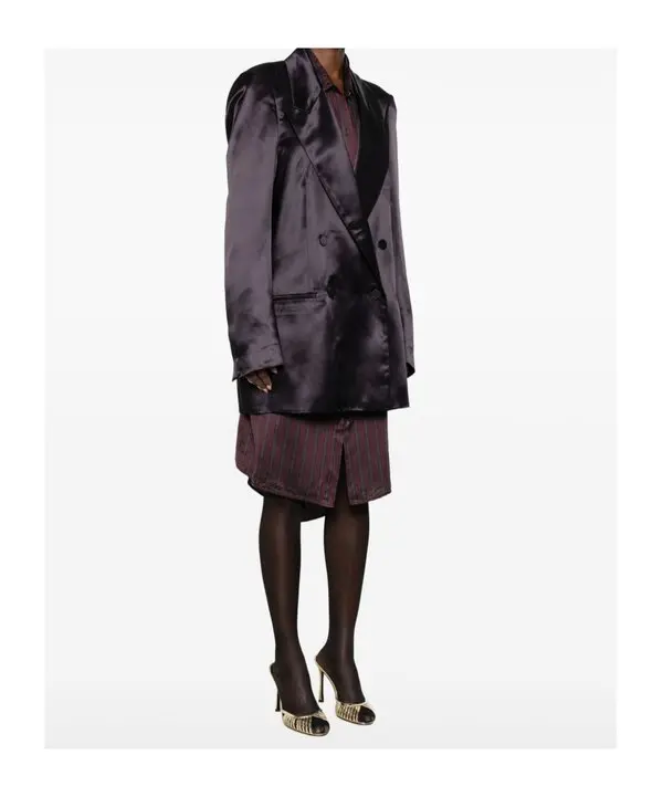 Dries Van Noten Long-sleeved Double-breasted Blazer