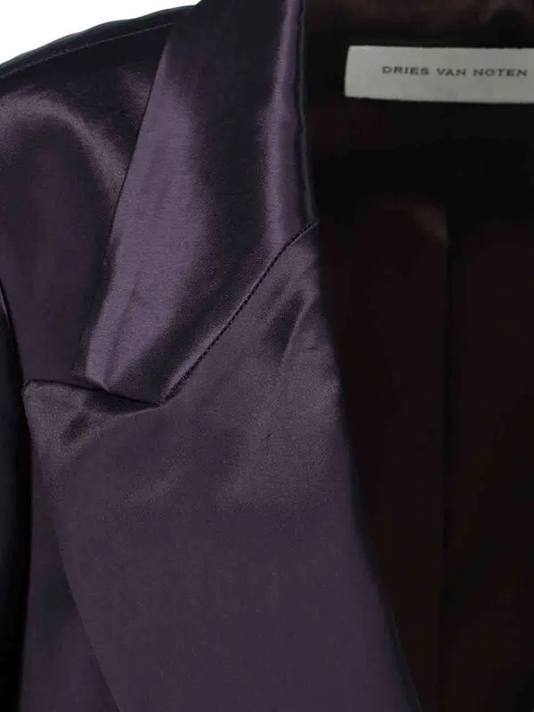 Dries Van Noten Long-sleeved Double-breasted Blazer