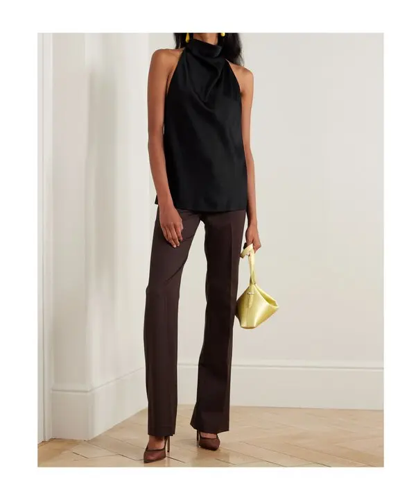 Stella McCartney Sleeveless Halterneck Top - Black