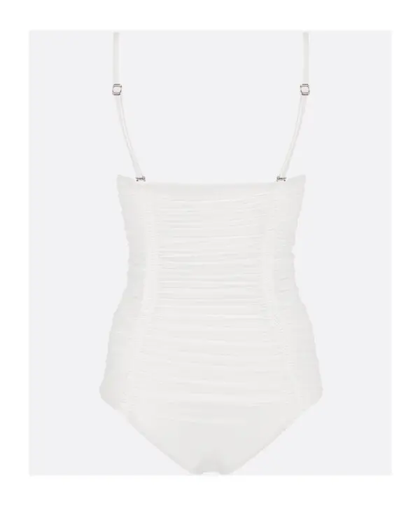 Dior Gathered One-piece Swimsuit