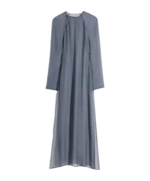 LEMAIRE Round Neck Dress With Side Slits