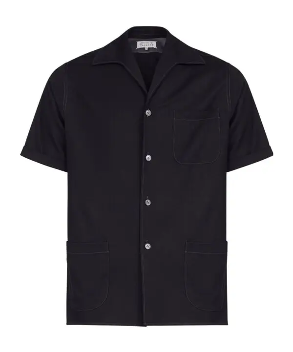 MAISON MARGIELA Short Sleeevd Buttoned Shirt