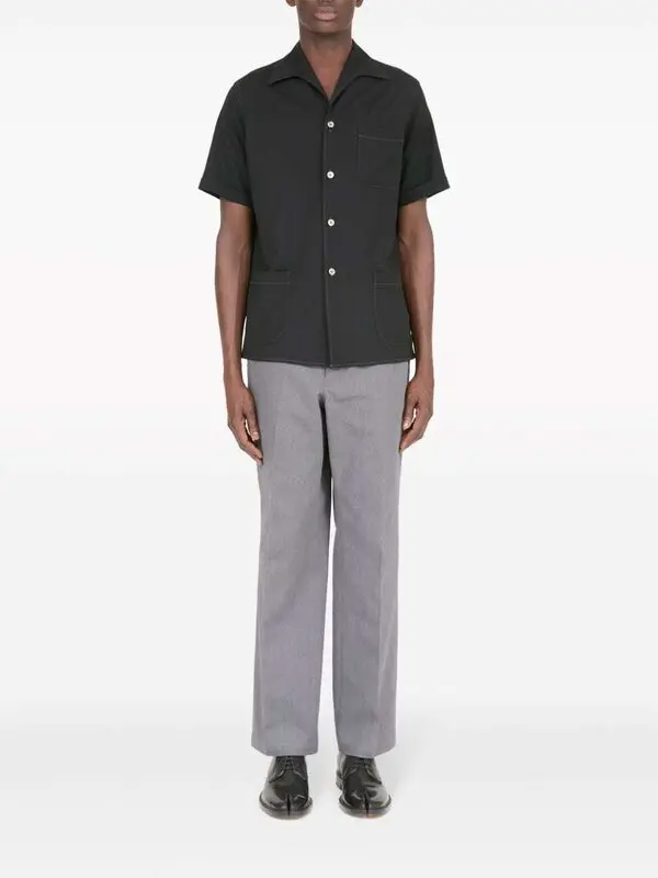 MAISON MARGIELA Short Sleeevd Buttoned Shirt