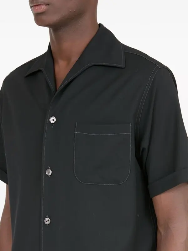 MAISON MARGIELA Short Sleeevd Buttoned Shirt