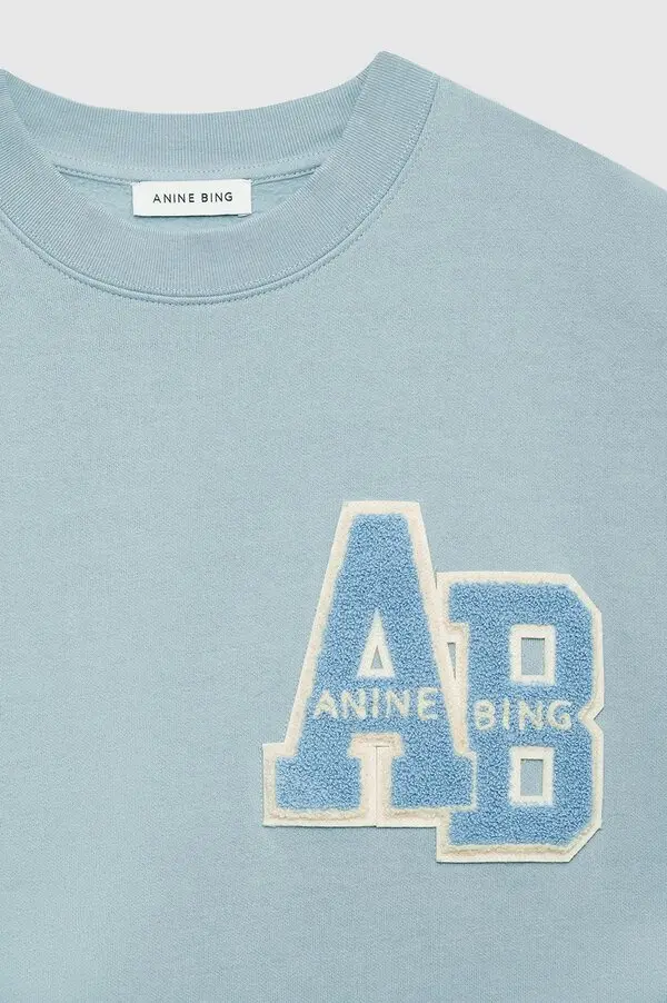 ANINE BING Graphic Cotton Sweatshirt