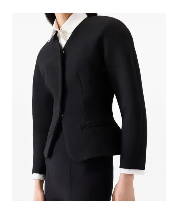 Jacquemus The Mini Ovale Jacket - Black