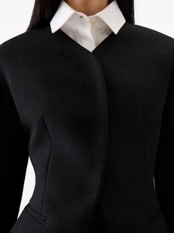 Jacquemus The Mini Ovale Jacket - Black