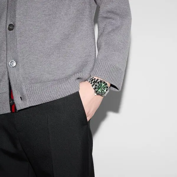 Gucci Dive Watch, 40mm - Gray