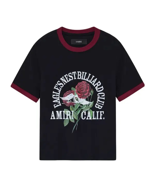 Amiri Eagle Ringer T-shirt - Black