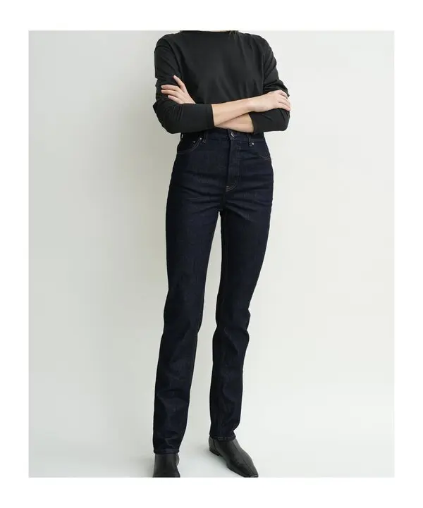 TOTEME High-waisted Slim-fit Jeans