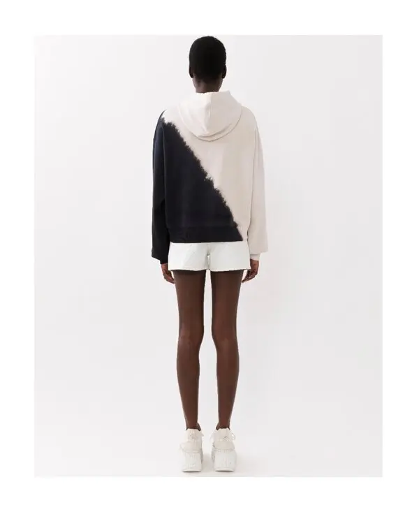 Chloé Dip-dye Cotton-fleece Hoodie