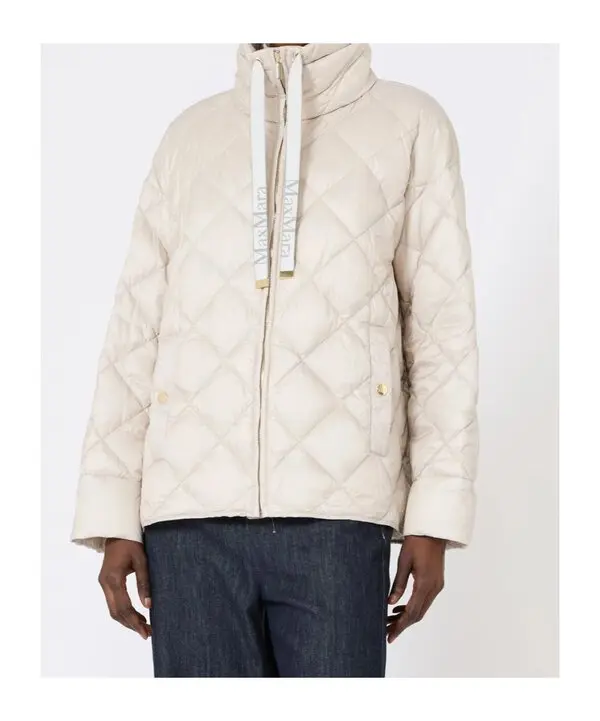 Max Mara Mtcpisoft Quilted Down Jacket - Sand-colored