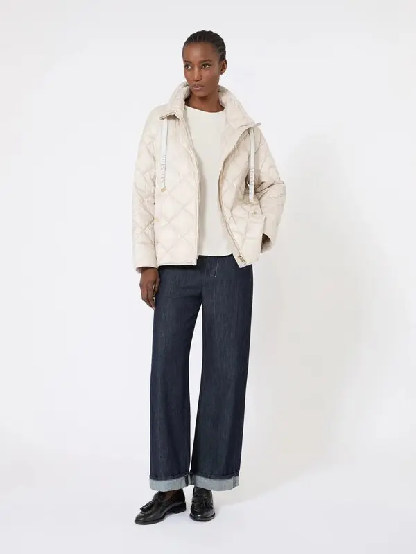 Max Mara Mtcpisoft Quilted Down Jacket - Sand-colored