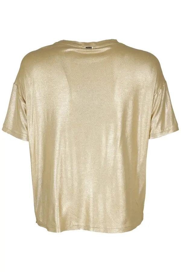 Herno Short-sleeved Jersey T-shirt - Nude