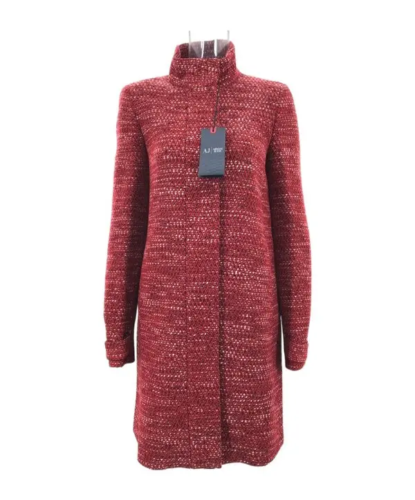 Emporio Armani High-necked Long-sleeved Coat