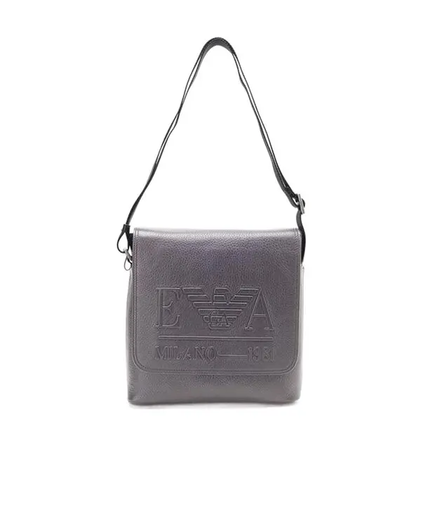 Emporio Armani Flip Shoulder Bag - Gray