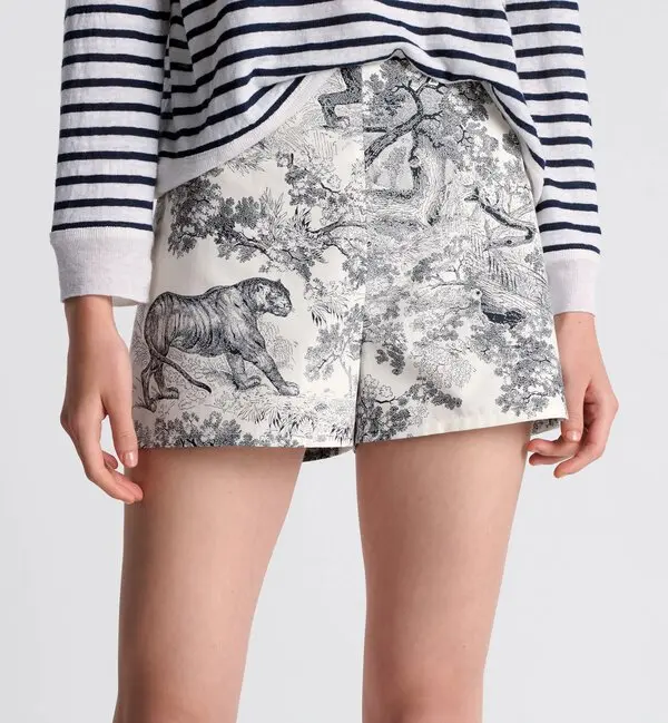 Dior Printed Shorts - Multicolor