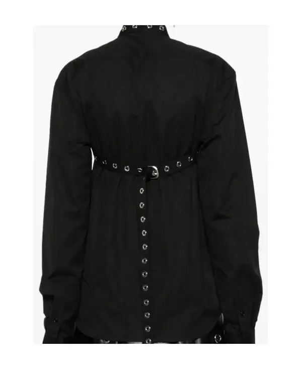 Off-White Buttoned Long-sleeved Shirt With Logo Detail