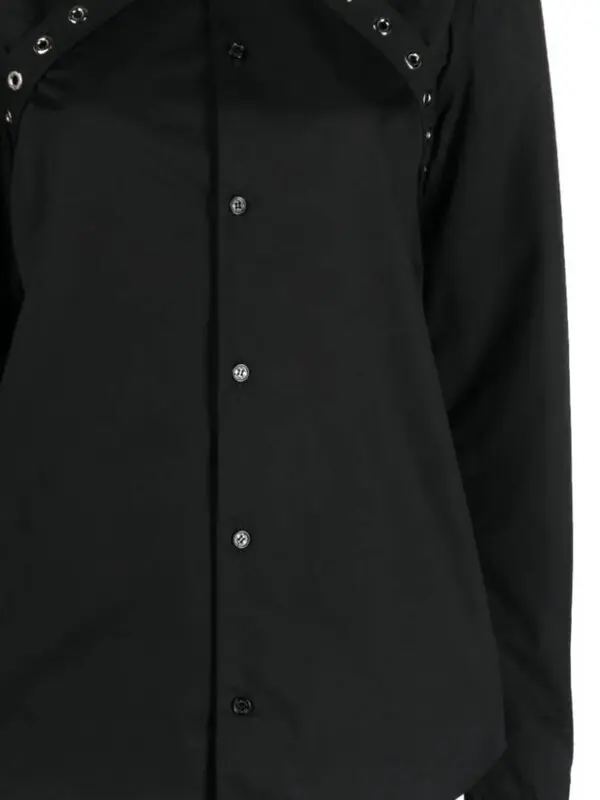 Off-White Buttoned Long-sleeved Shirt With Logo Detail