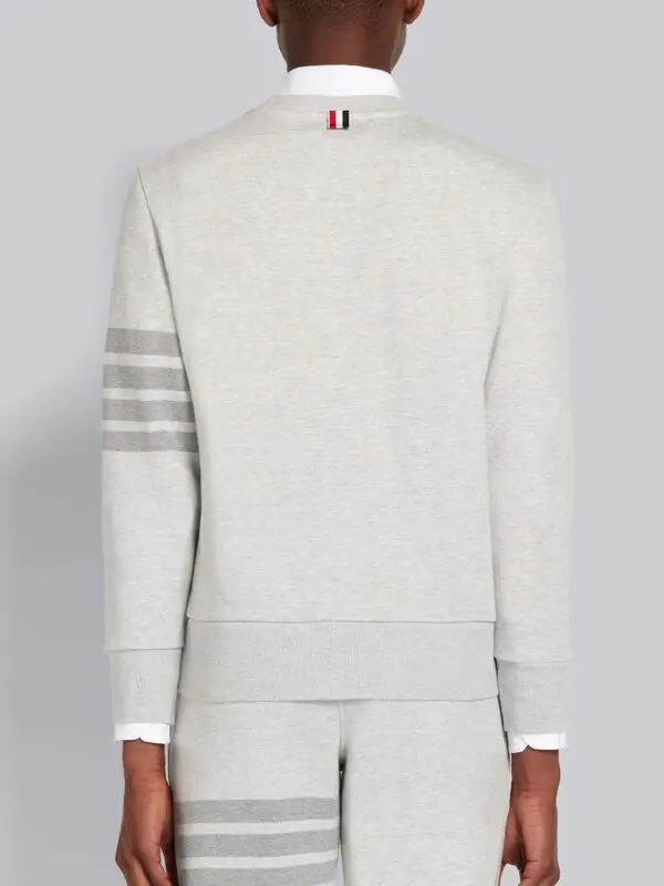 Thom Browne 4-bar Crewneck Sweatshirt - Grey