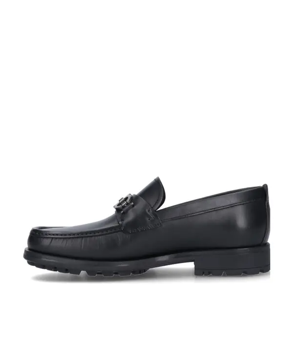 FERRAGAMO Logo Loafers