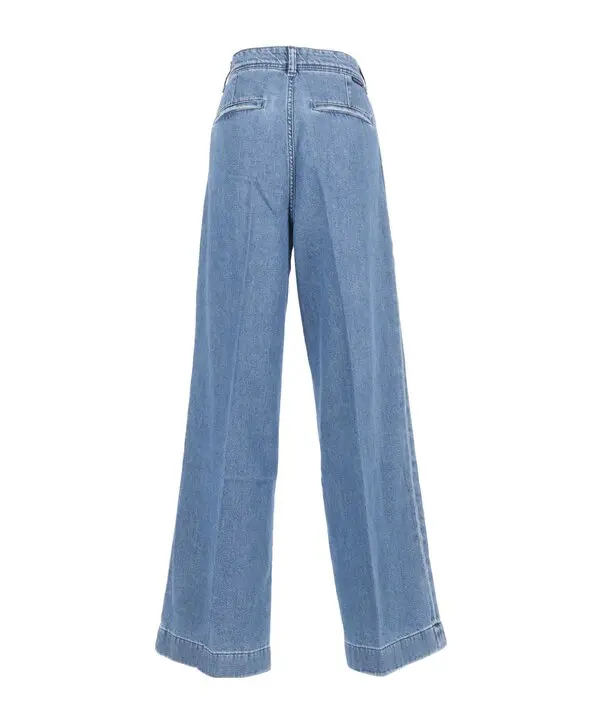 7 For All Mankind Wide Leg Jeans - No
