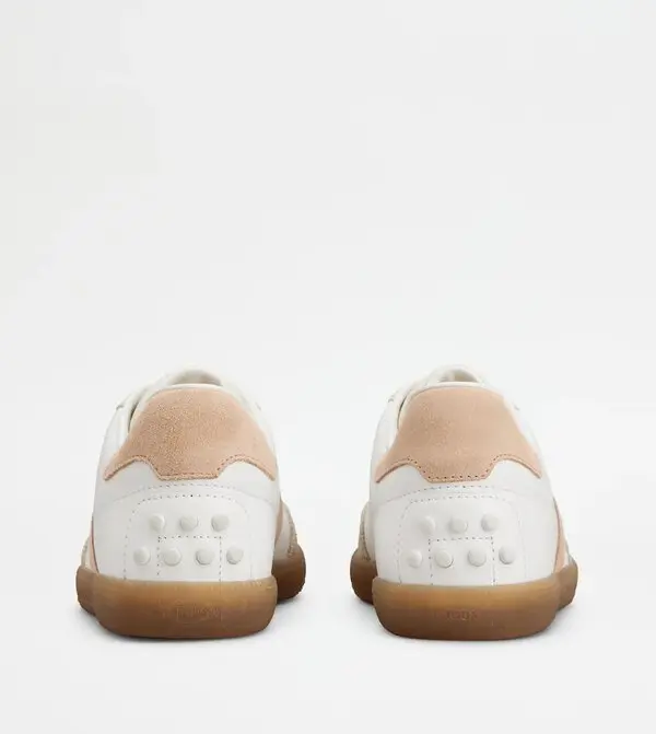 TOD'S Two-tone Lace-up Sneakers - White