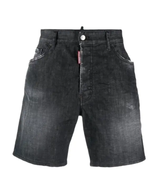 Dsquared2 Marine Denim Shorts - Black