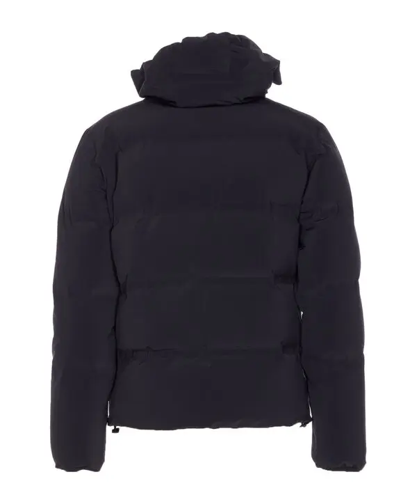 Herno Hooded Down Jacket With Quilted Detailing