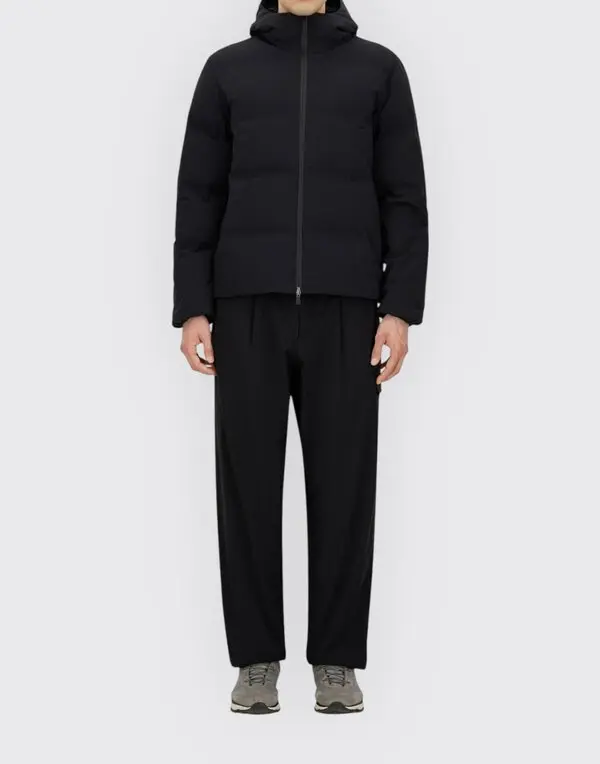 Herno Hooded Down Jacket With Quilted Detailing