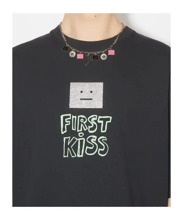 Acne Studios Face-plaque Cable-link Necklace