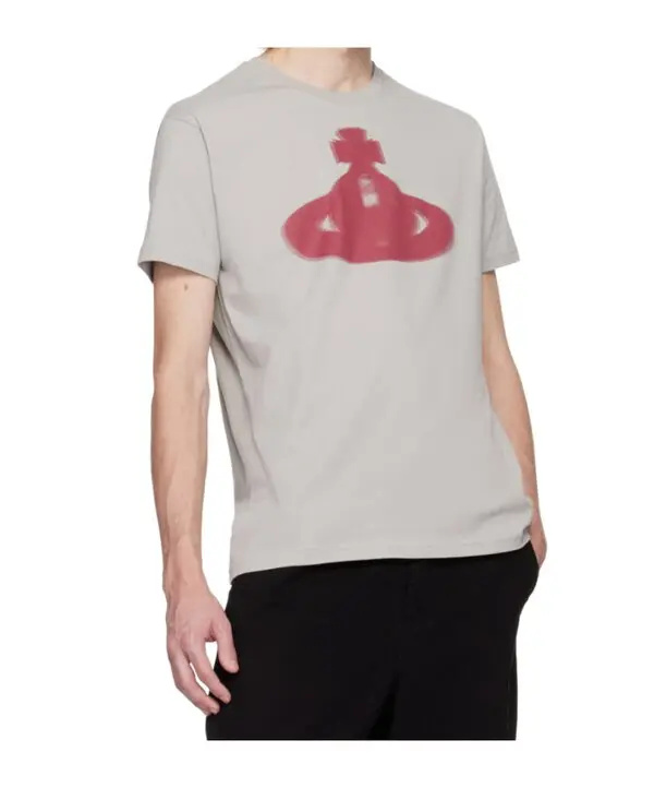 VIVIENNE WESTWOOD Halftone Orb T-shirt - Grey